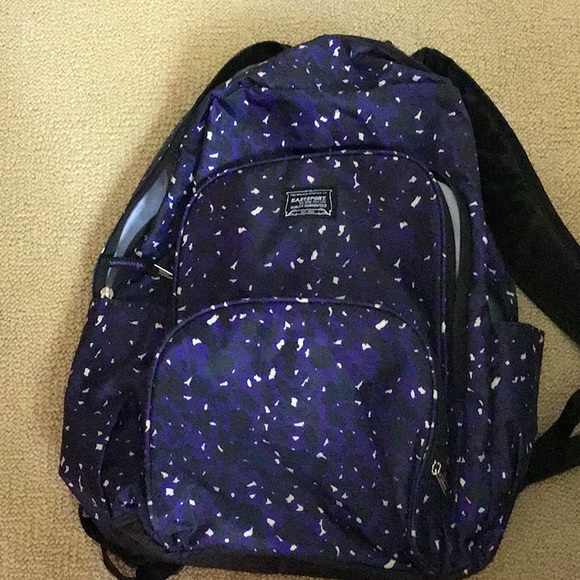 Eastsport | Bags | Eastsport Blackpurple Camouflage Backpack | Poshmark